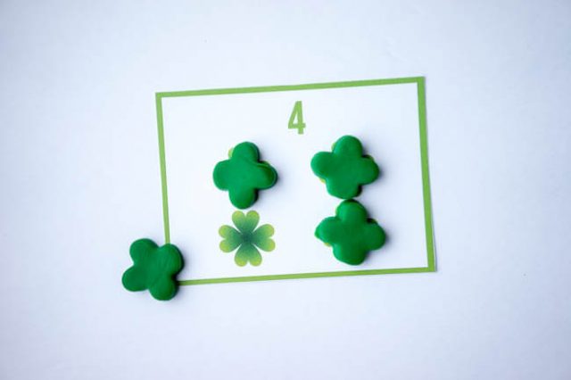 St Patrick's Day Counting Cards - The Best Ideas for Kids