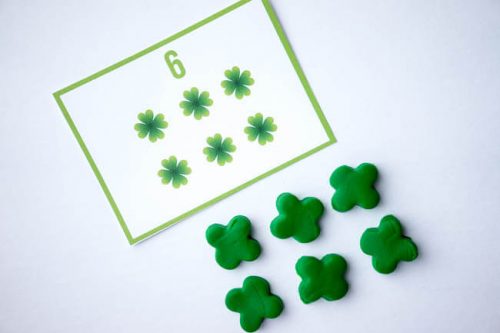 St Patrick's Day Counting Cards - The Best Ideas for Kids