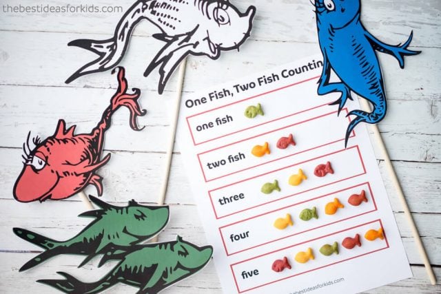 One Fish Two Fish Printable Activity - The Best Ideas for Kids