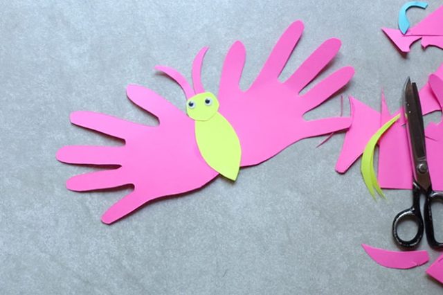 Butterfly Handprint Card - The Best Ideas for Kids