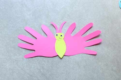Butterfly Handprint Card - The Best Ideas for Kids