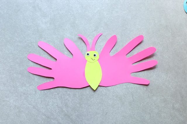 Butterfly Handprint Card - The Best Ideas for Kids