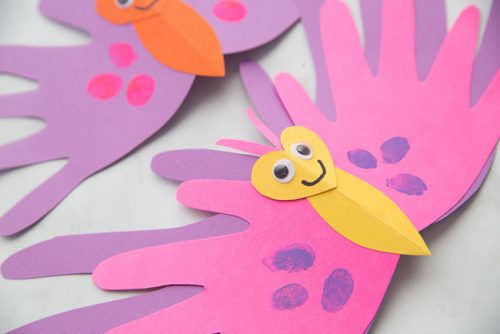Butterfly Handprint Card - The Best Ideas for Kids