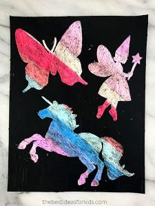 Scratch Art for Kids Craft - The Best Ideas for Kids