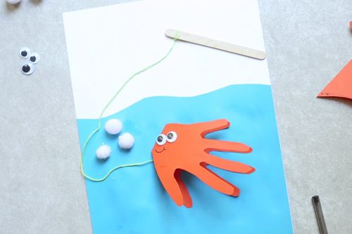 Fish Handprint Card - The Best Ideas for Kids