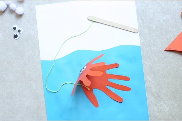 Fish Handprint Card - The Best Ideas for Kids
