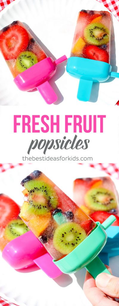 Homemade Fresh Fruit Popsicles - The Best Ideas for Kids