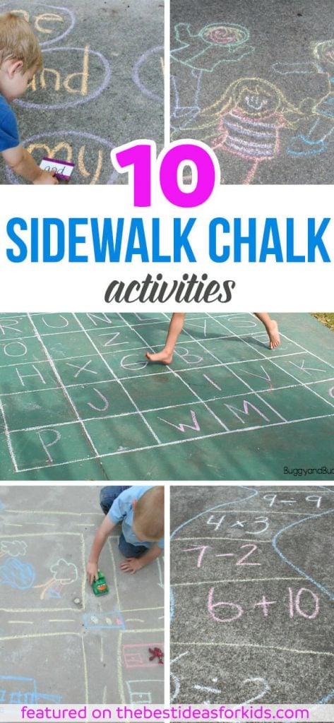 10 of the Best Sidewalk Chalk Ideas - The Best Ideas for Kids