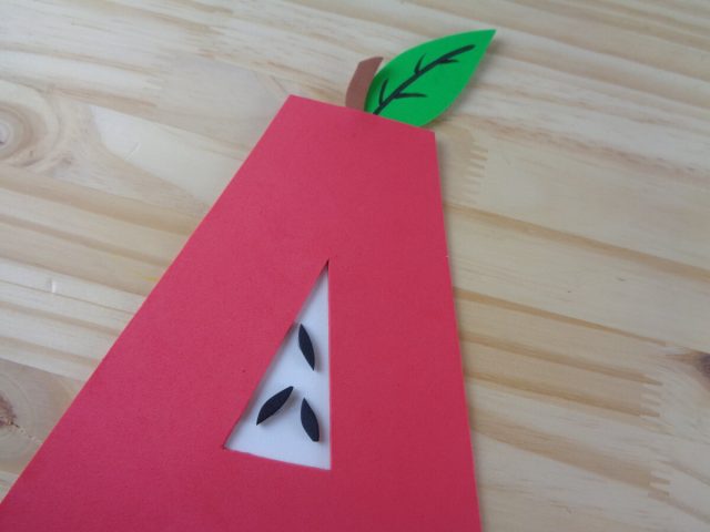 Letter A Craft - A is for Apple - The Best Ideas for Kids