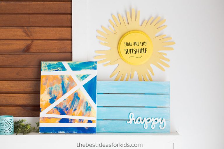 You Are My Sunshine Craft - Sun Handprint - The Best Ideas for Kids