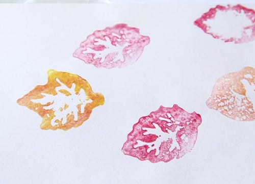 Potato Stamping - How to Make a Potato Stamp