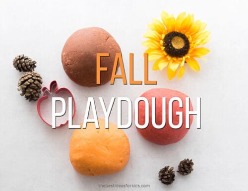 Fall Playdough - Easy Homemade Recipes!