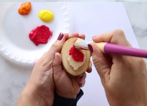 Potato Stamping - How to Make a Potato Stamp