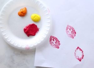 Potato Stamping - How to Make a Potato Stamp