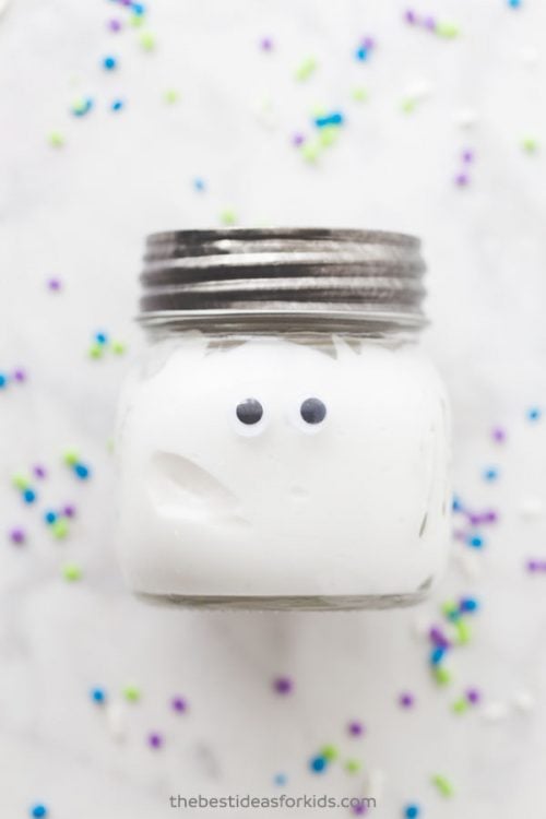 Halloween Slime - Easy 3 Ingredient Recipe!