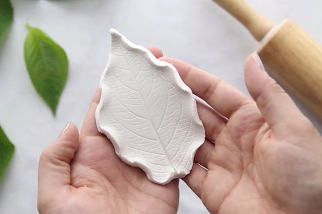 Leaf Clay Dish - The Best Ideas for Kids