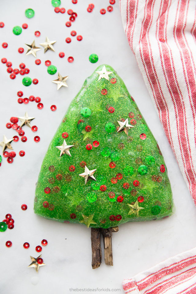 Christmas Tree Slime Recipe - The Best Ideas for Kids