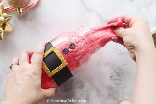 Fluffy Santa Slime Recipe for Christmas - The Best Ideas for Kids