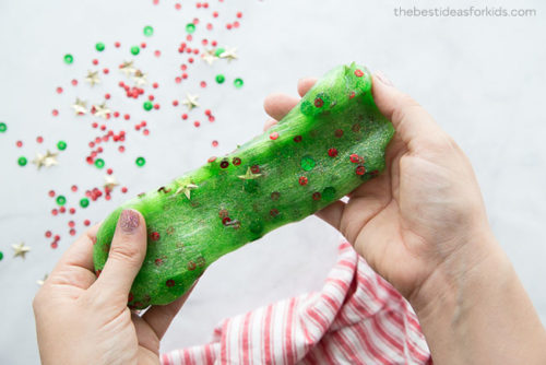 Christmas Tree Slime Recipe - The Best Ideas for Kids
