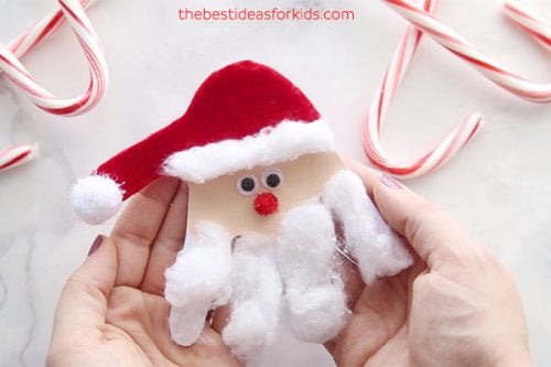 Santa Handprint - The Best Ideas for Kids
