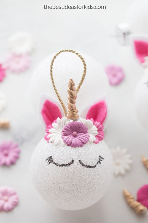 Unicorn Ornaments - Easy DIY Tutorial! - The Best Ideas for Kids