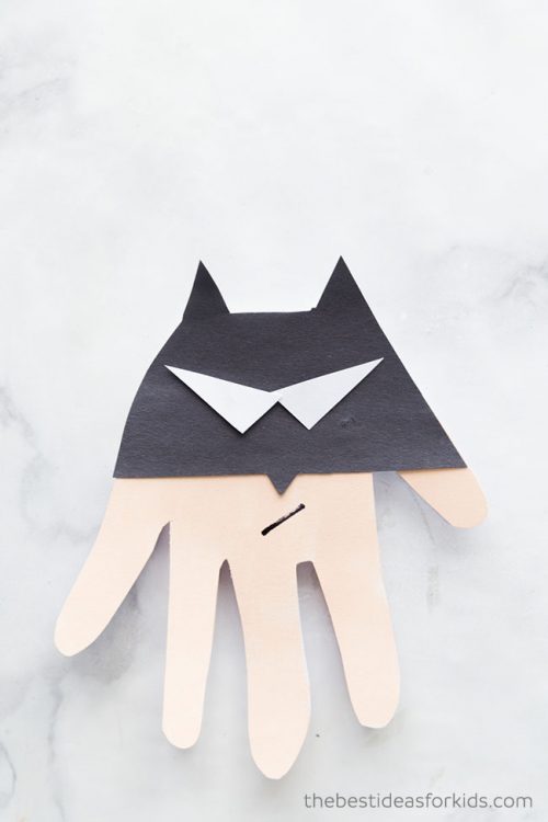 Superhero Handprints - The Best Ideas for Kids