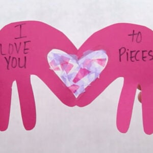 Handprint Valentine Craft - The Best Ideas for Kids