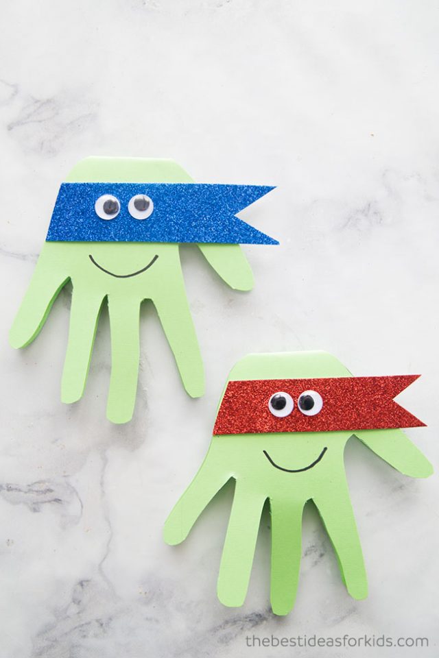 Superhero Handprints - The Best Ideas for Kids