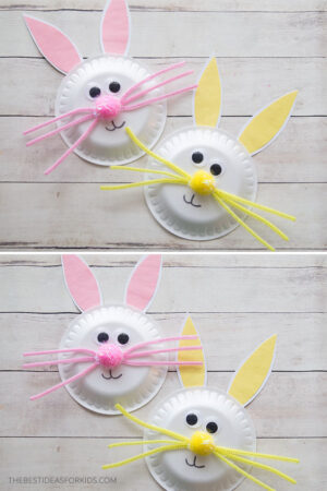 Paper Plate Easter Bunny Craft - The Best Ideas for Kids