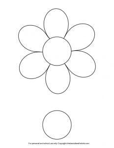 Flower Template - The Best Ideas for Kids