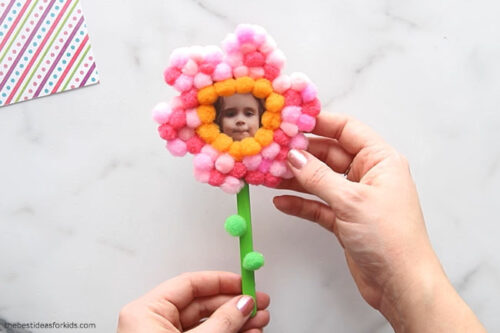 Pom Pom Flower Craft - The Best Ideas for Kids