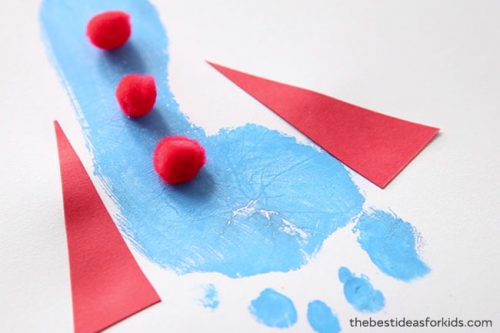 Footprint Rocket - The Best Ideas for Kids