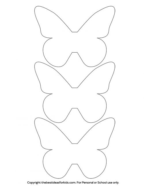 Butterfly Template - The Best Ideas for Kids
