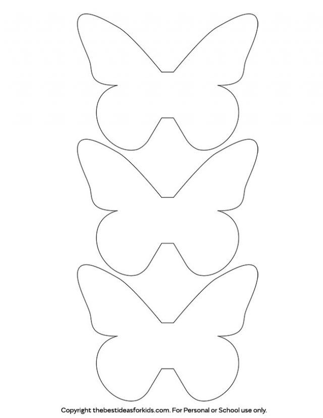 Butterfly Template - The Best Ideas for Kids