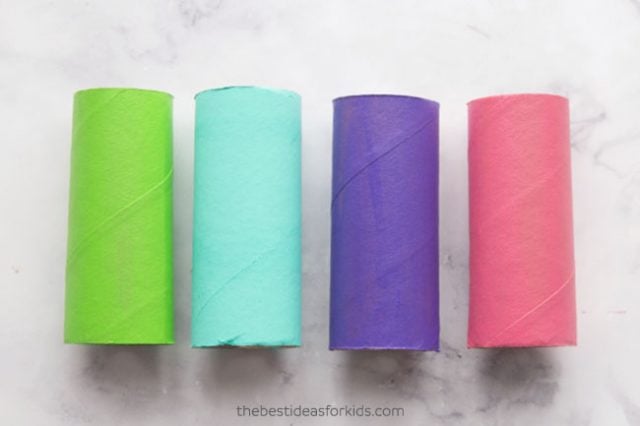 Paper Roll Flowers - The Best Ideas for Kids