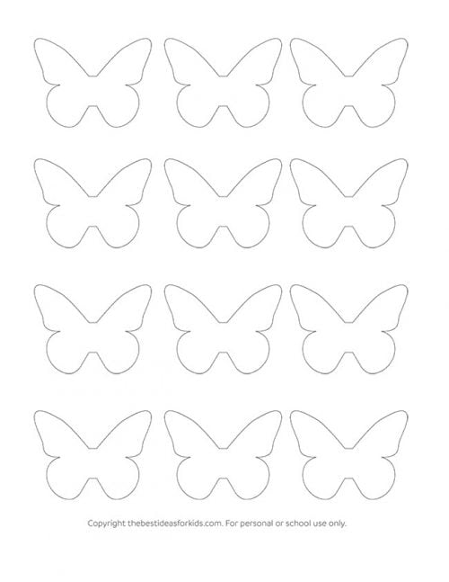 Butterfly Template - The Best Ideas for Kids