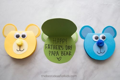 Father's Day Card to Color (Free Printables) - The Best Ideas for Kids