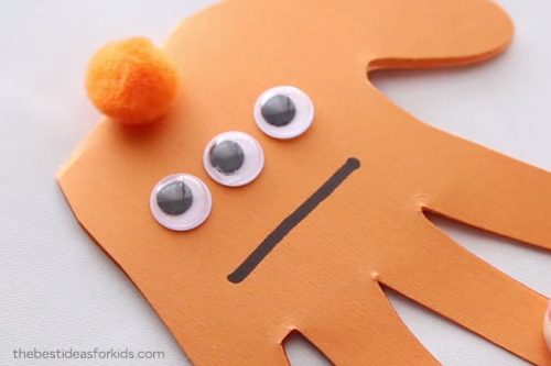 Monster Handprint Craft - The Best Ideas for Kids