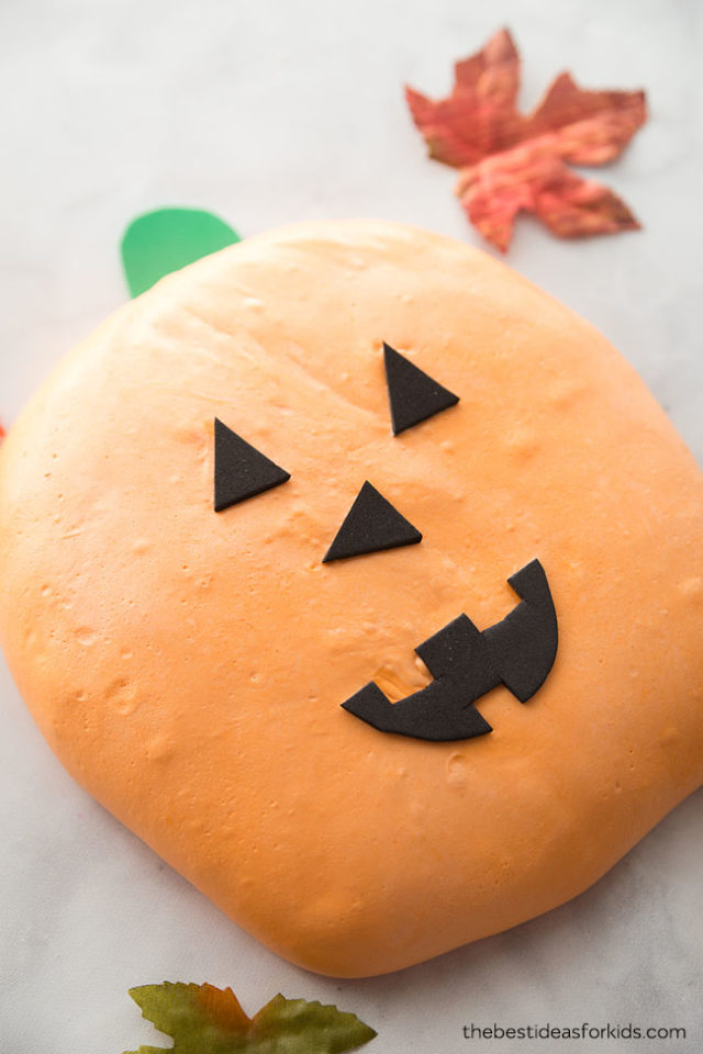 Fluffy Pumpkin Slime - The Best Ideas for Kids