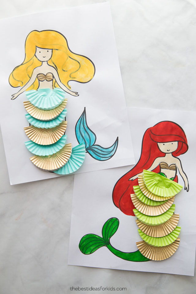 Mermaid Coloring Pages - The Best Ideas for Kids