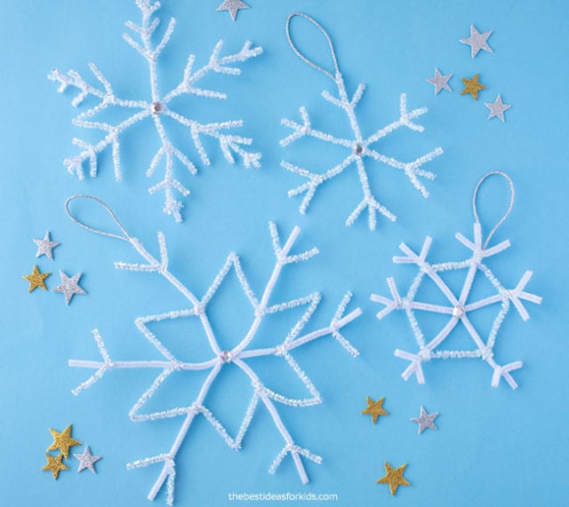 Clothespin Snowflake - The Best Ideas for Kids