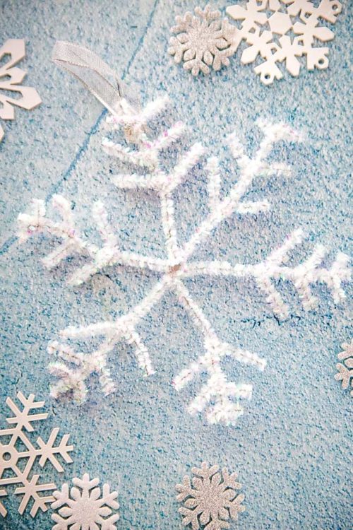 Pipe Cleaner Snowflakes - The Best Ideas for Kids
