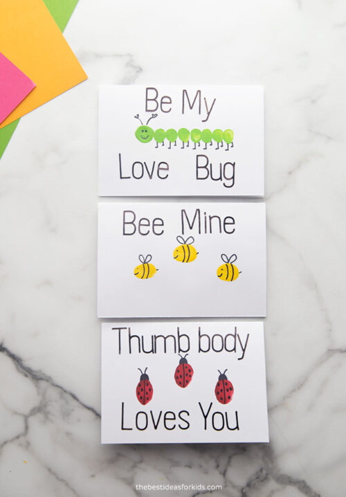 Fingerprint Valentine's Day Cards - The Best Ideas for Kids