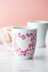 Fingerprint Heart Mugs - The Best Ideas for Kids