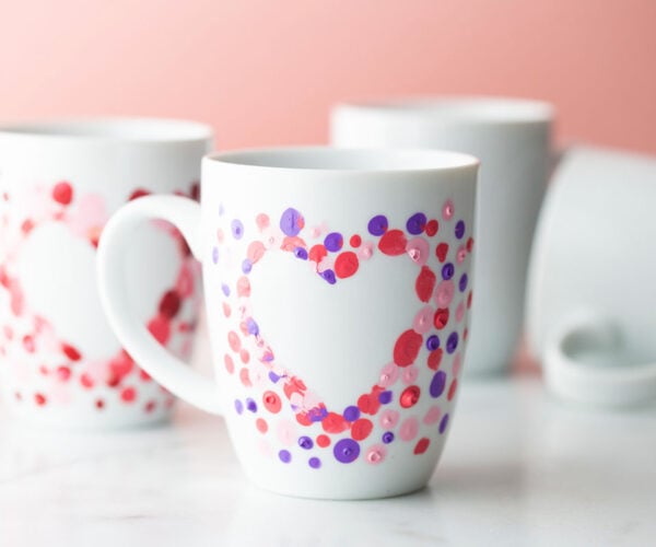 Footprint Heart Craft - The Best Ideas for Kids