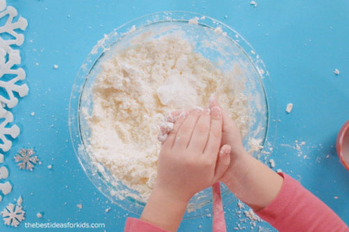 How to Make Fake Snow - The Best Ideas for Kids
