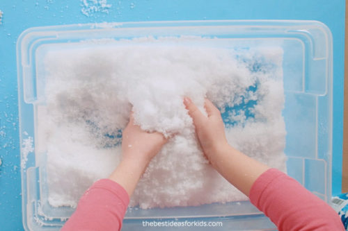 How to Make Fake Snow - The Best Ideas for Kids