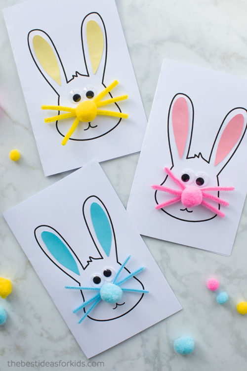 Easter Bunny Card - The Best Ideas for Kids