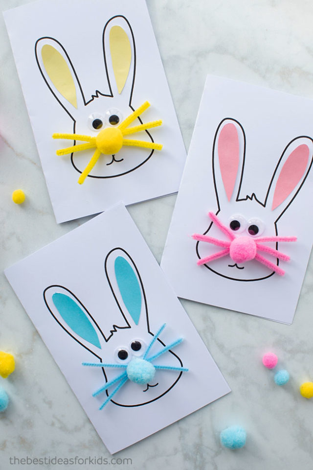 Easter Bunny Card - The Best Ideas for Kids
