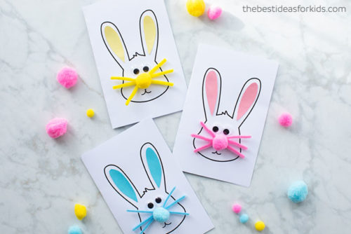 Easter Bunny Card - The Best Ideas for Kids